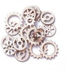 Image-Arte.Pl Steampunk Trybiki Drewniane 12-38x2-2 5mm 5szt. - Ceny i ...