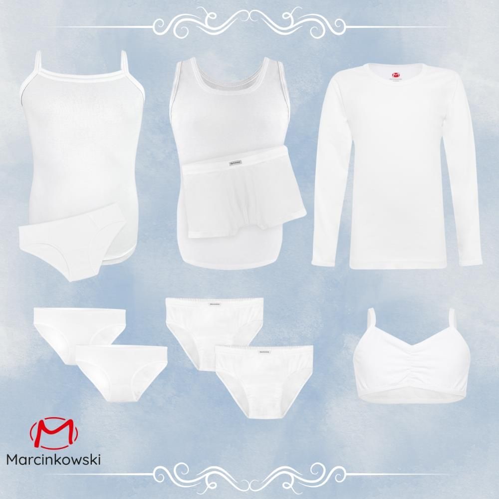 Komplet Sportowy Dla Dziewczynki 140 146 Pierwszy Stanik Majtki ...