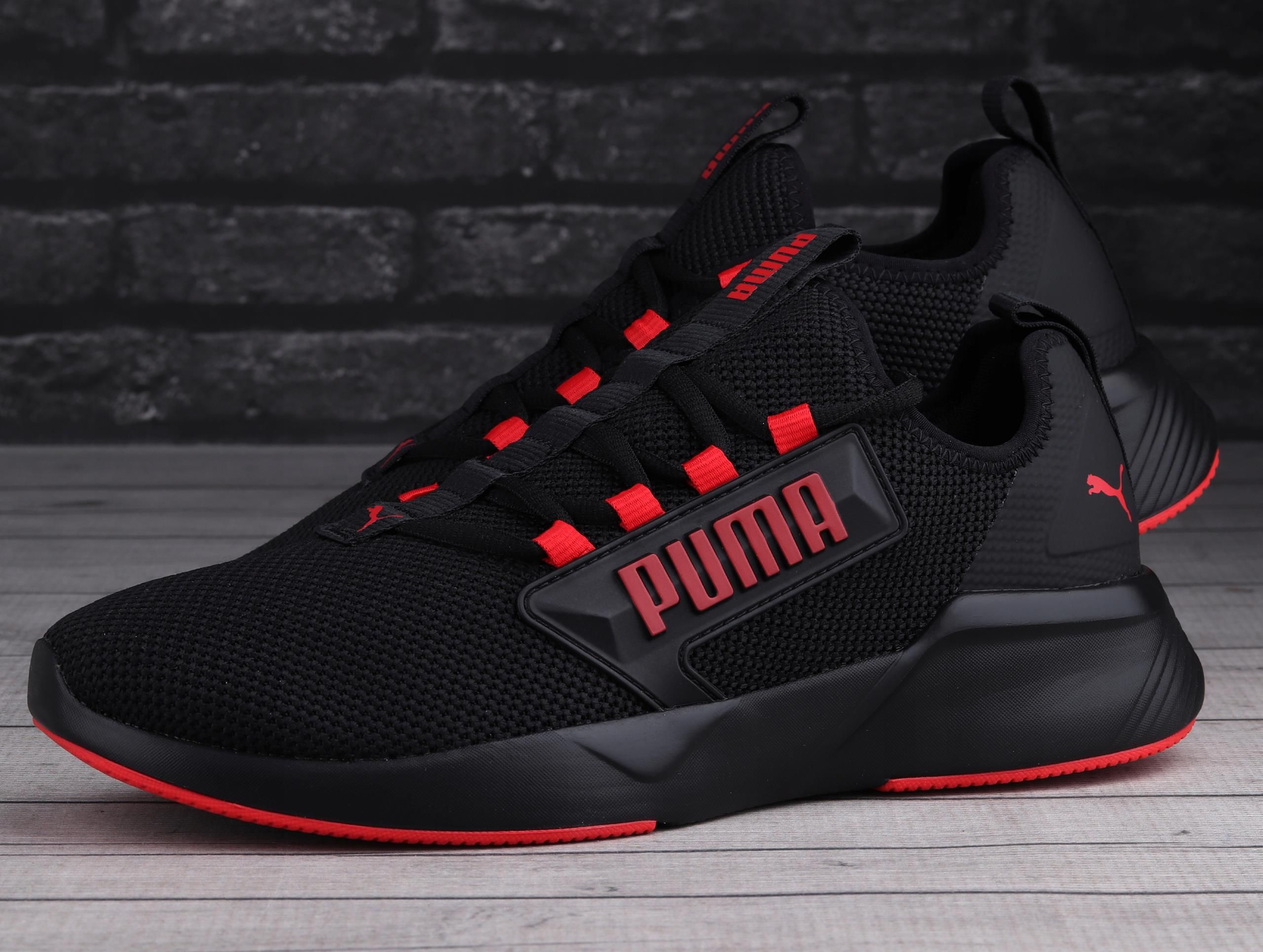 Buty męskie, sportowe Puma Retaliate Black Red - Ceny i opinie - Ceneo.pl