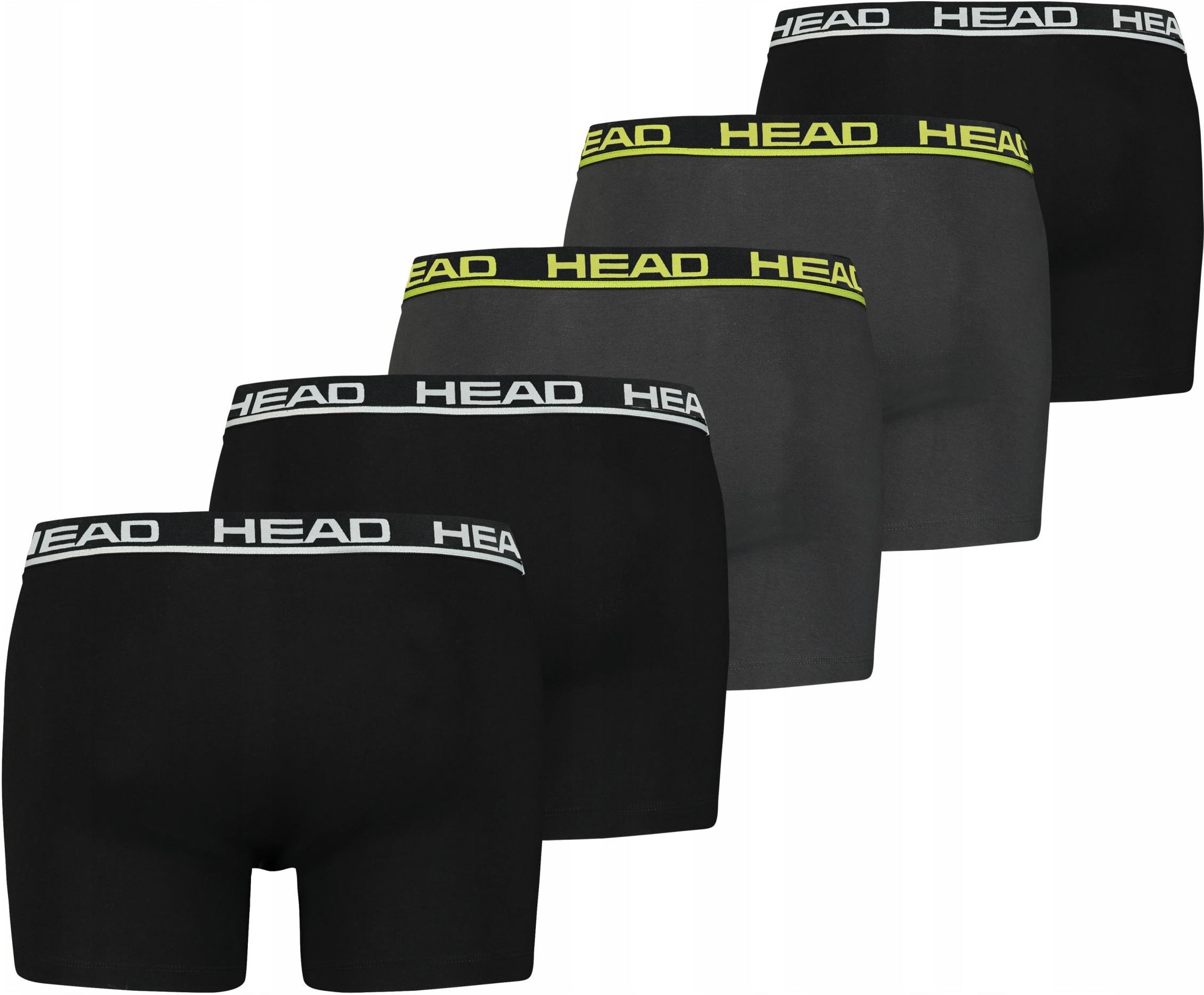 Head Bokserki Męskie Basic Boxer 5P Ecom Black/gray r.L - Ceny i opinie ...