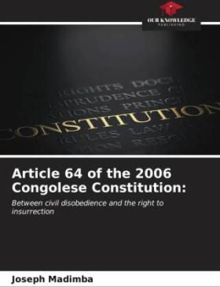 Article 64 of the 2006 Congolese Constitution: - Literatura ...