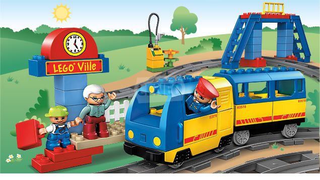 LEGO 5608 Duplo Pociąg Zestaw Startowy - ceny i opinie - Ceneo.pl