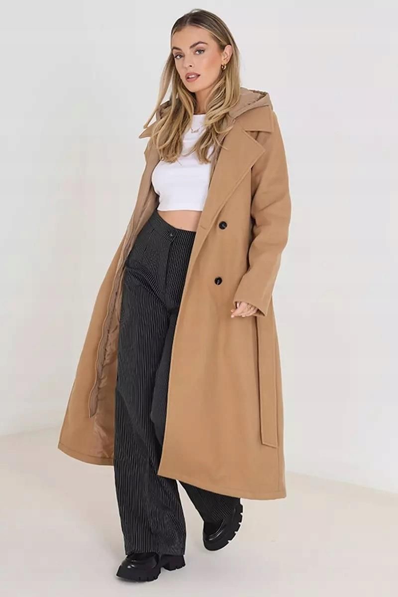 Brave Soul Długi Płaszcz Kaptur 7LL BS1__XL - Ceny i opinie - Ceneo.pl