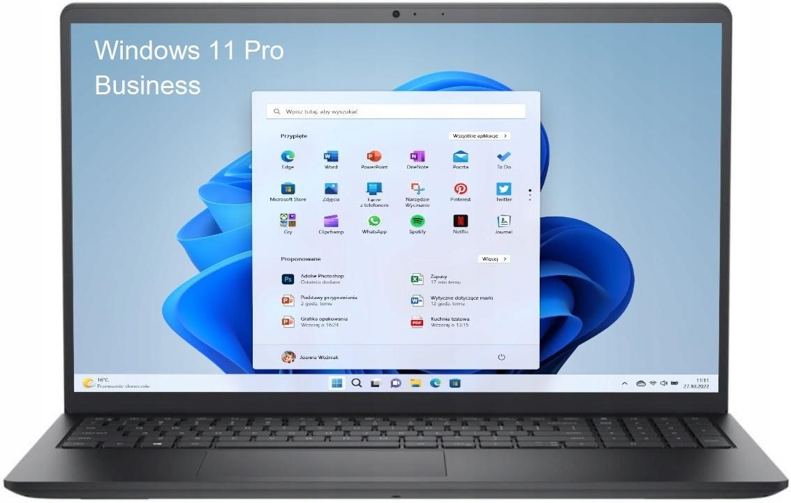 Laptop Dell Vostro 15,6/i5/16GB/1TB/Win11 (N1605PVNB3520EMEA0116GS1TB ...