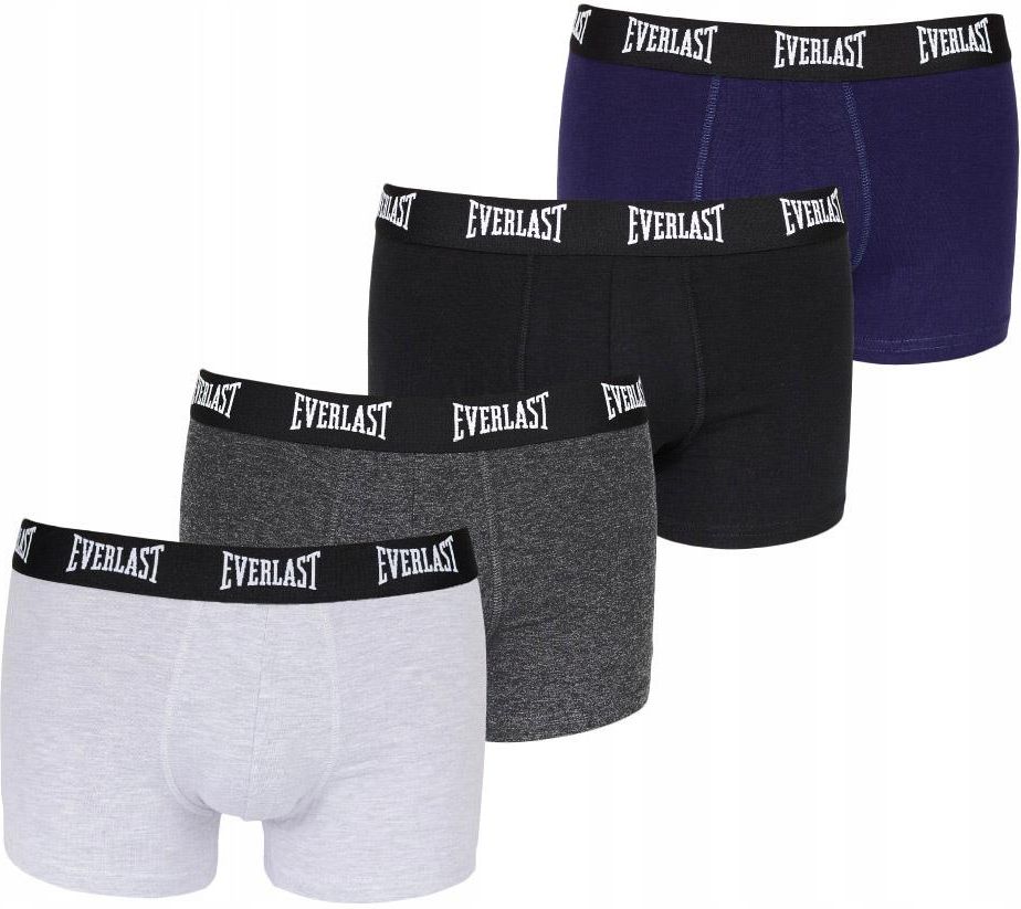 Everlast Bokserki Męskie BM519 Zestaw 4 sztuk Wielokolorowe L - Ceny i ...
