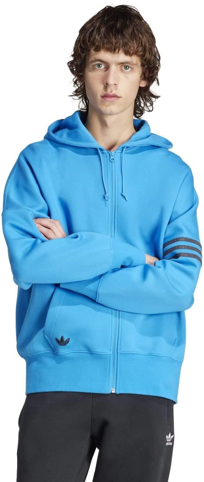 Bluza z kapturem męska adidas STREET NEUCLASSIC niebieska IS2827 - Ceny ...