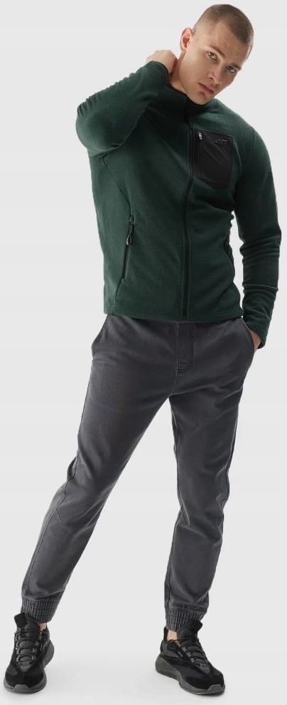 Męski polar bluza 4F FLEM201 40S zielony XXL - Ceny i opinie - Ceneo.pl