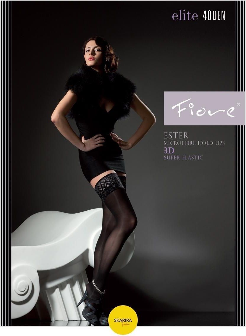 Pończochy samonośne mikrofibra 40 den ESTER - Fiore - Ceny i opinie - Ceneo.pl