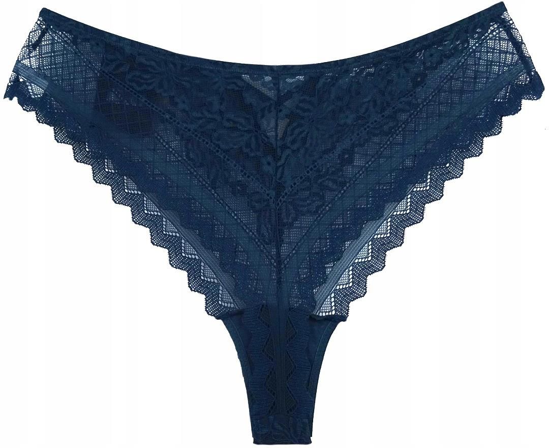 Koronkowe stringi brazyliany * bordowe * S/m - Ceny i opinie - Ceneo.pl