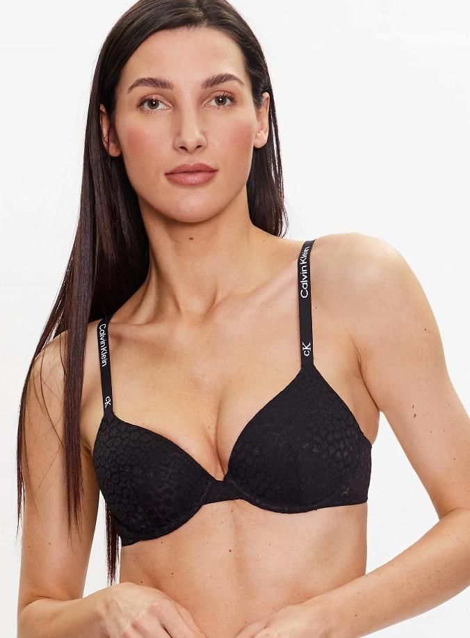 Calvin Klein Biustonosz Koronkowy Z Logo Czarny 75B 2A0D4_C* - Ceny i opinie - Ceneo.pl