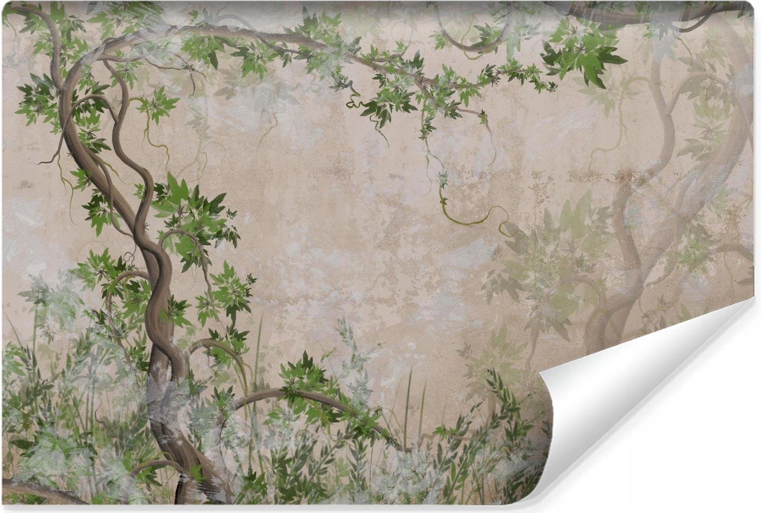 Muralo Fototapeta Do Jadalni Drzewa Liście Abstrakcja Mural Beton 300X210 - Opinie i ceny na ...