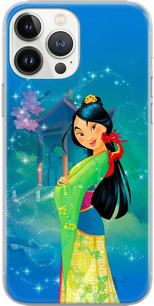 Disney Etui Do Apple Iphone 14 Mulan 001 Nadruk Pełny Niebieski - Etui ...