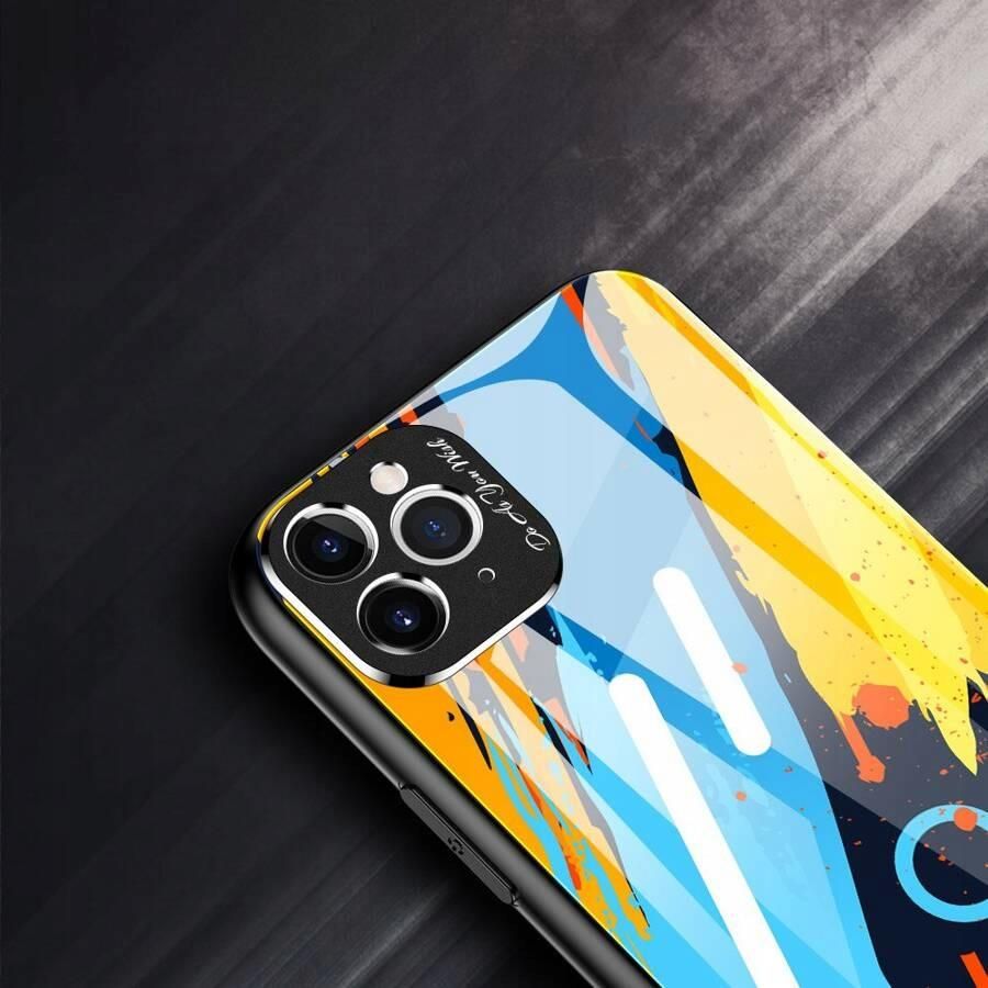 Forcell Color Glass Case Etui Pokrowiec Nakładka Ze Szkła Hartowanego Z ...