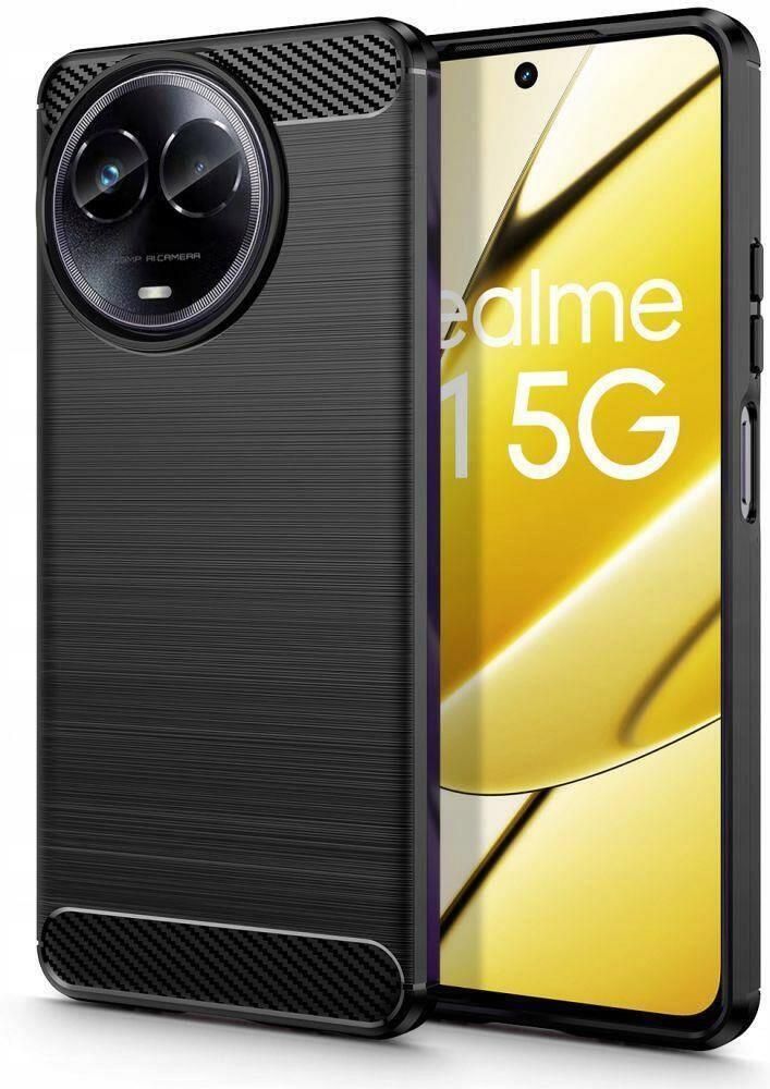 Tech-Protect Etui Realme 11 5G Tpu Carbon Czarne - Etui na telefon ...