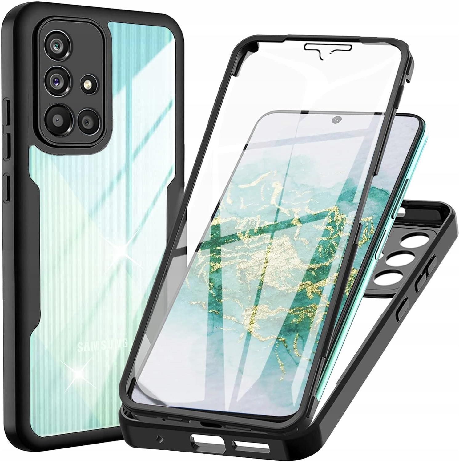 Itel Etui Pancerne 360 Do Samsung A71 4G Silikon Tpu Ochrona Aparatu ...