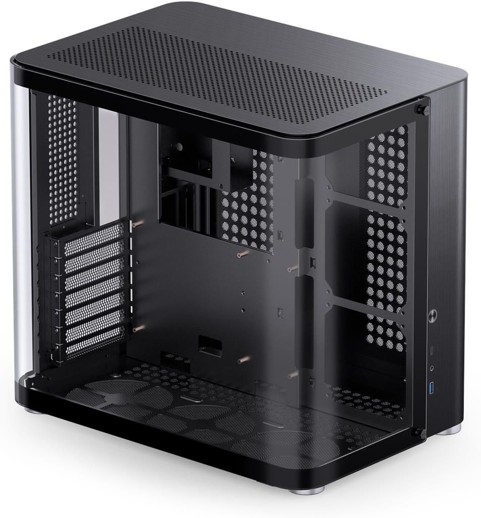 Obudowa komputerowa Jonsbo TK-2 2.0 Black Obudowa komputerowa Miditower ...