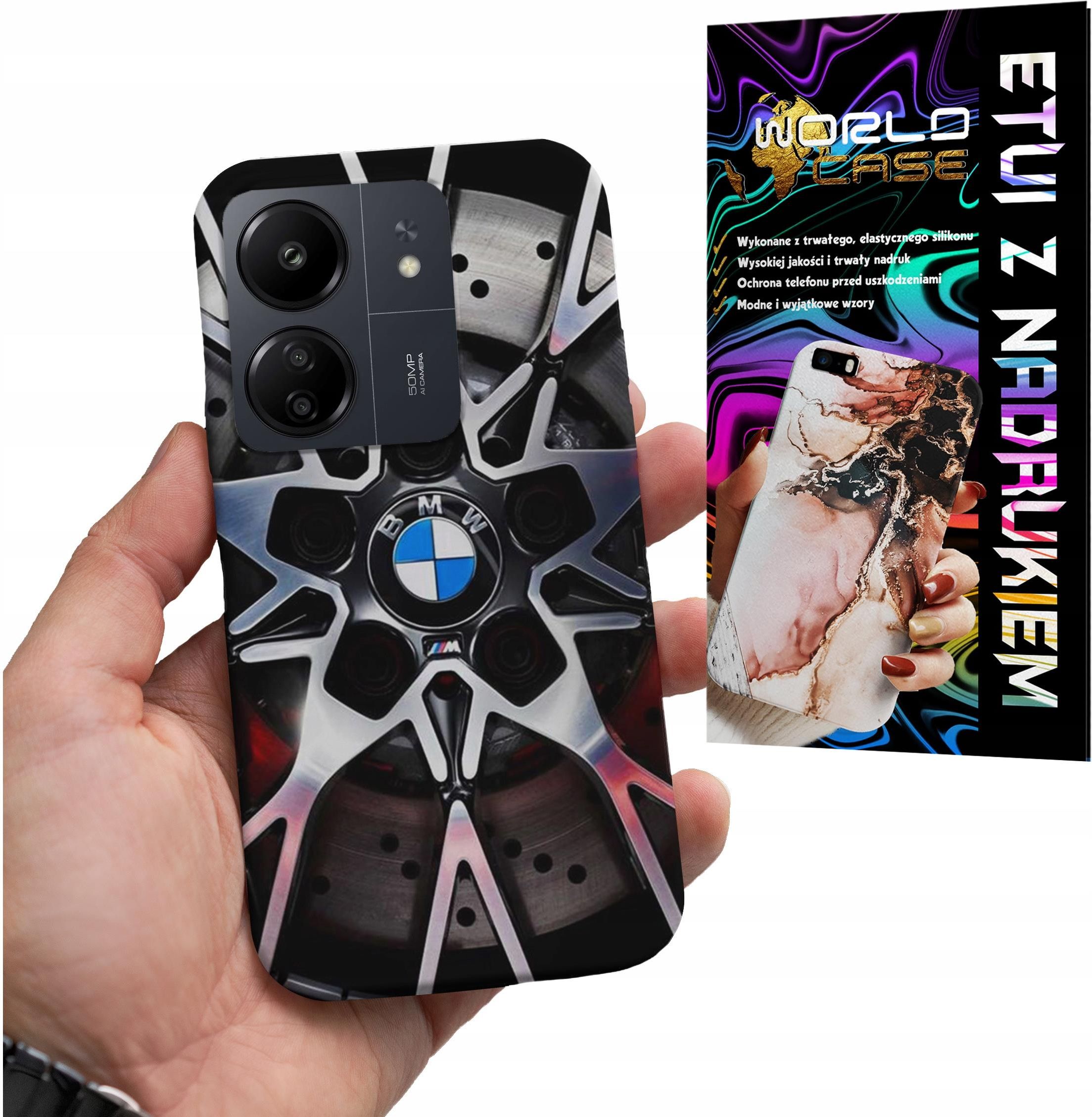 World Case Etui Do Xiaomi Redmi 13C Bmw Felga Auto Fan Mercedes Itp ...