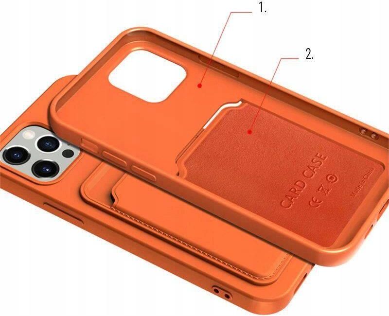 Forcell Card Case Silikonowe Etui Portfel Z Kieszonką Na Kartę ...