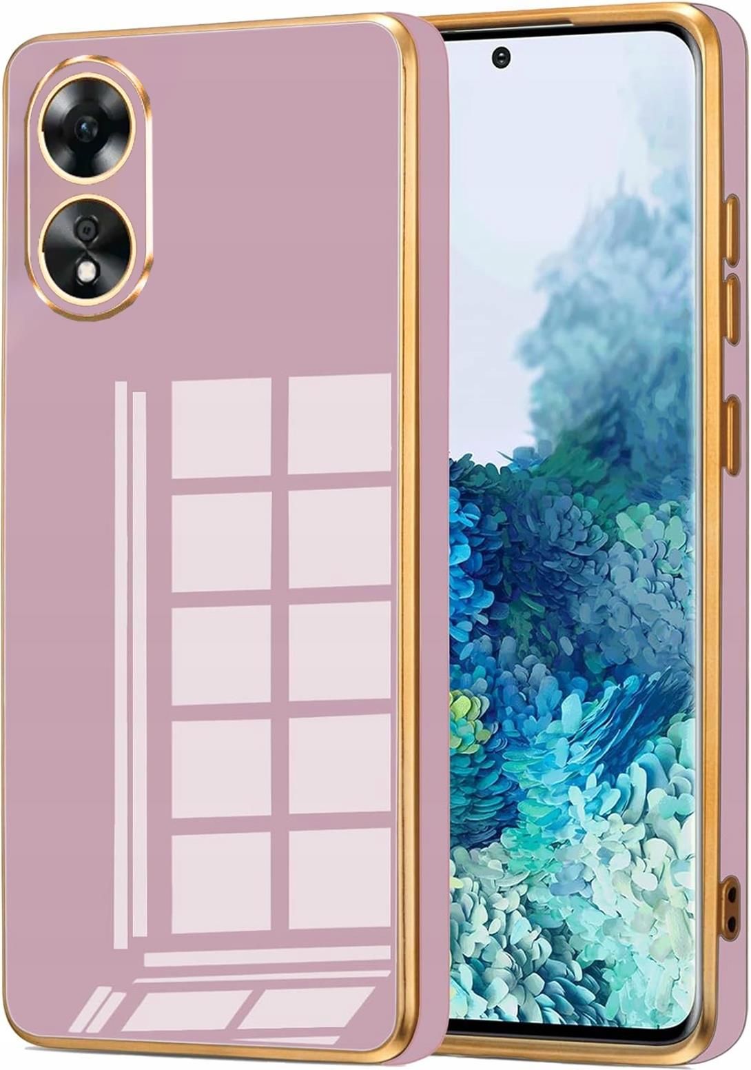 Itel Etui Glamour Do Oppo A38 4G A18 Silikon Ochrona Aparatu Case Szkło ...