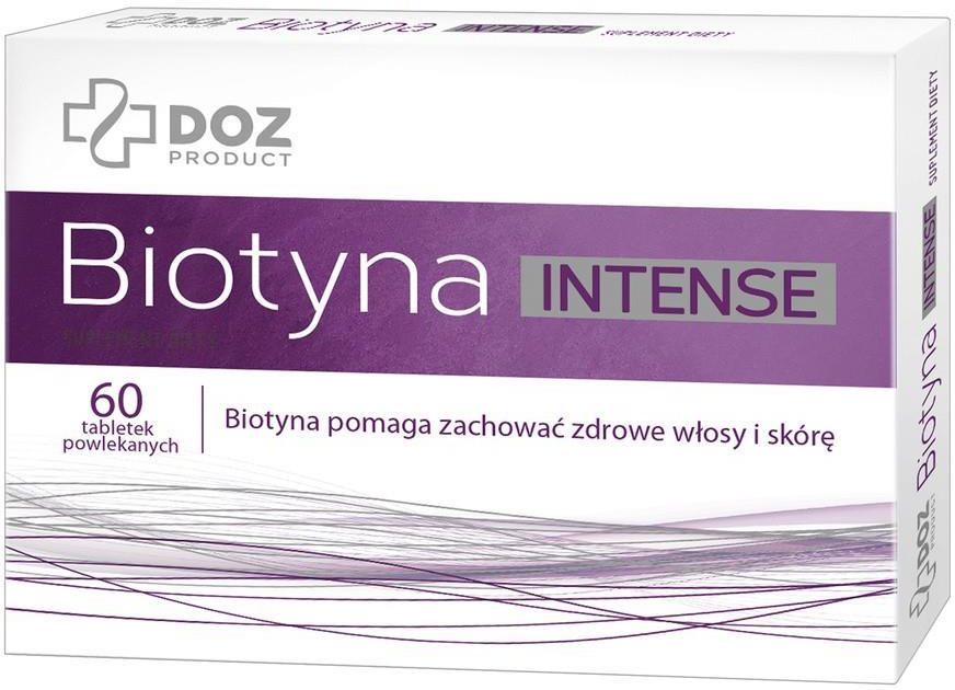 Doz Product Biotyna Intense 60Tabl Powlekane - Opinie i ceny na Ceneo.pl