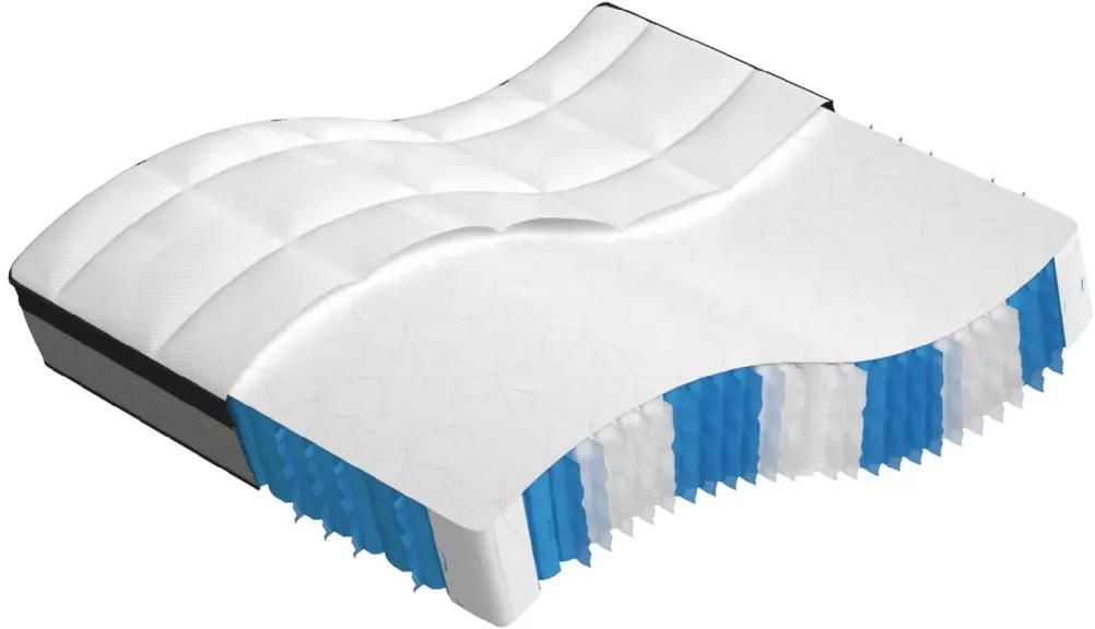 Materac vidaXL Materac kieszeniowy, średnia twardość, 180x200 (3206445 ...