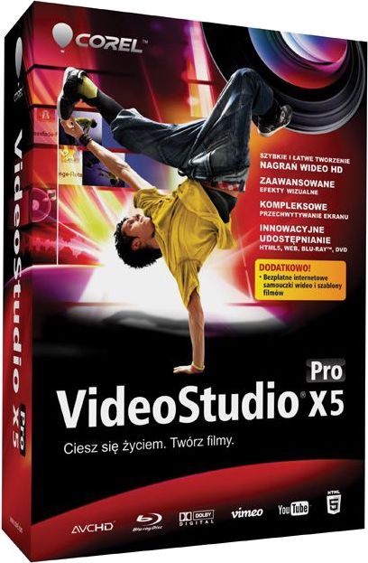 Program narzędziowy Corel VideoStudio Pro X5 PL (VSPRX5PLMBEU) - Opinie ...