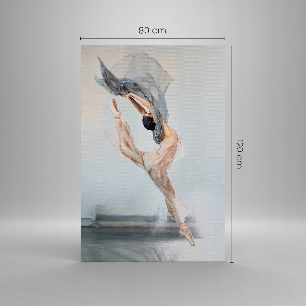 Arttor Duży obraz do Salonu XXL 80x120 Baletnica Nowoczesny na płótnie ...