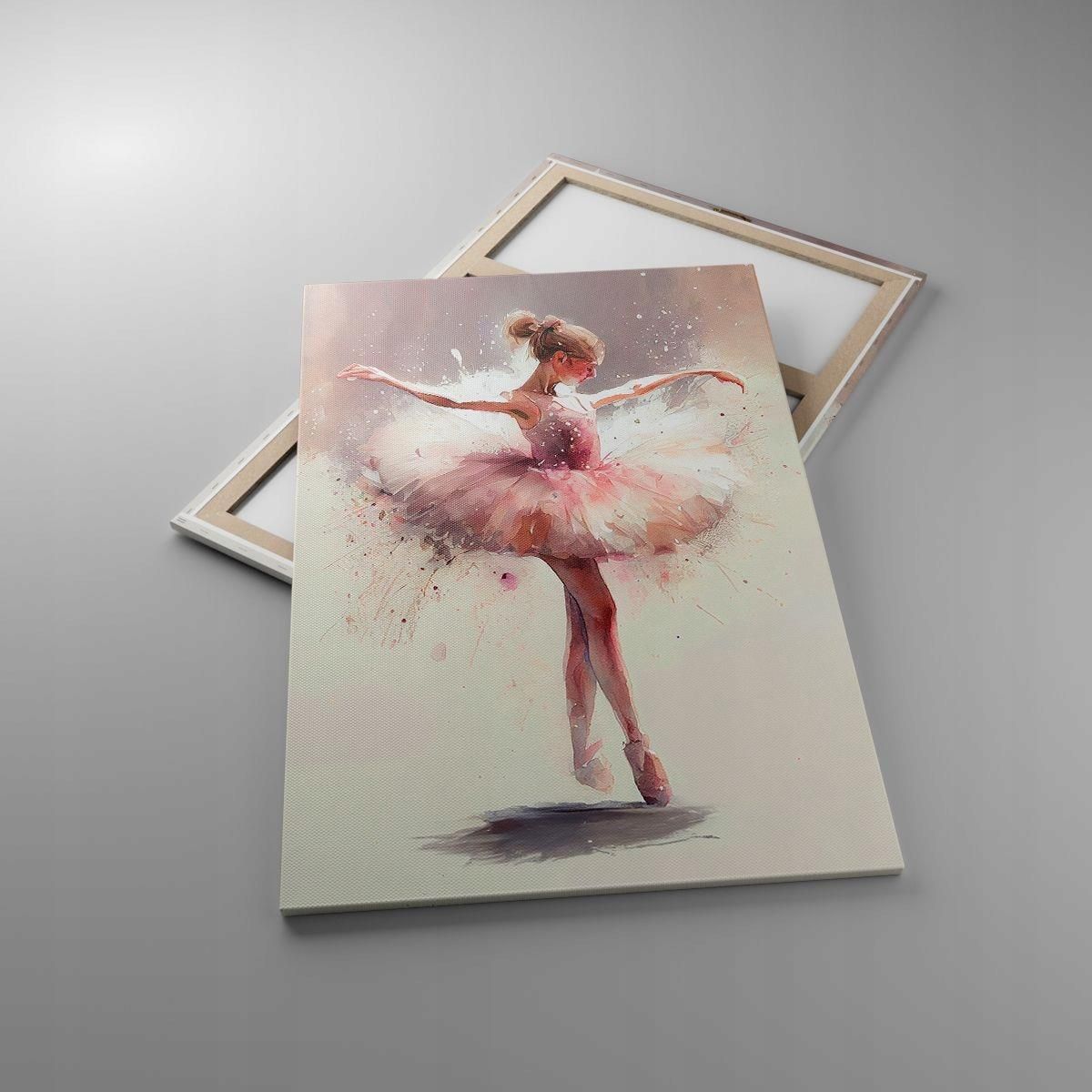 Arttor Duży obraz do Salonu XXL 80x120 Baletnica Nowoczesny na płótnie ...