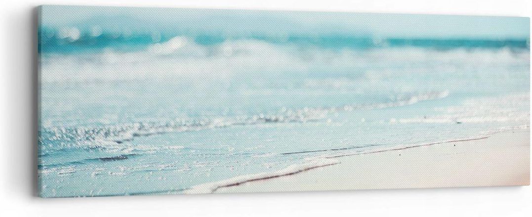 Arttor Obraz na płótnie do Salonu Sypialni 90x30 Brzeg Morza foto ...