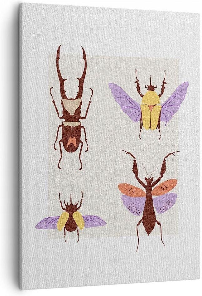 Arttor Obraz na płótnie do Salonu Sypialni 50x70 Owady Obrazy na ścianę ...