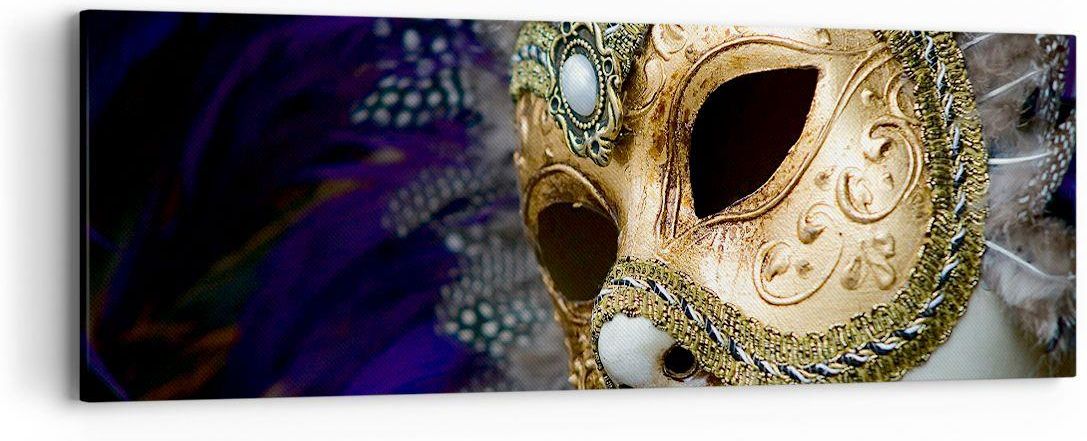 Arttor Obraz na płótnie do Salonu Sypialni 90x30 Maska foto Obrazy na ...