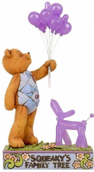 Jim Shore Miś I Pies Balonik Squeaky S Family Tree Button With 6005127 ...