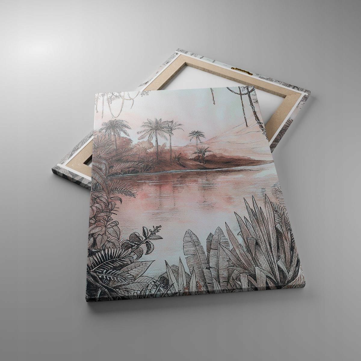 Arttor Obraz na płótnie do Salonu Sypialni 50x70 Dżungla Obrazy na ...