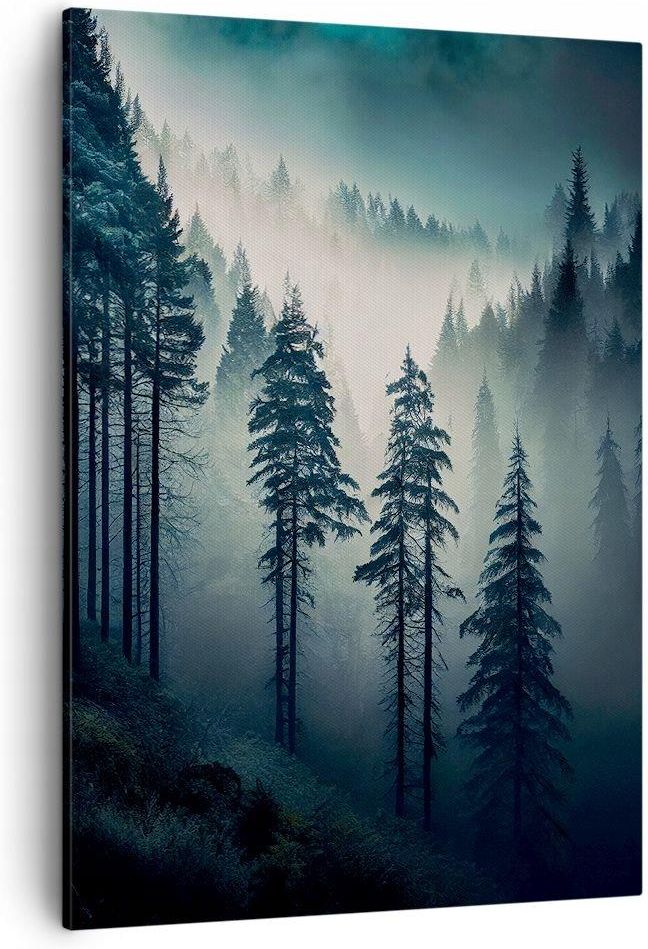 Arttor Obraz na płótnie do Salonu Sypialni 50x70 Las foto Obrazy na ...
