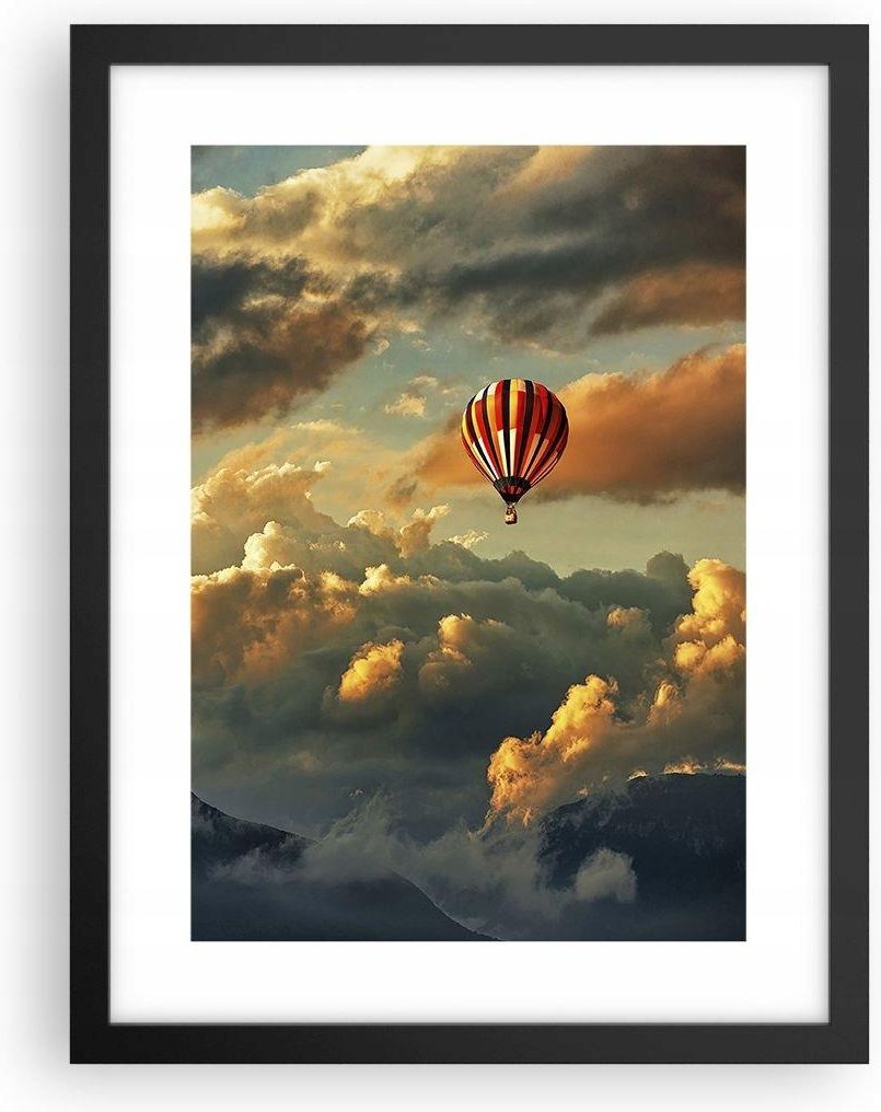 Arttor Obraz Plakat w ramie czarnej do Salonu 30x40 Abstrakcja Plakaty ...