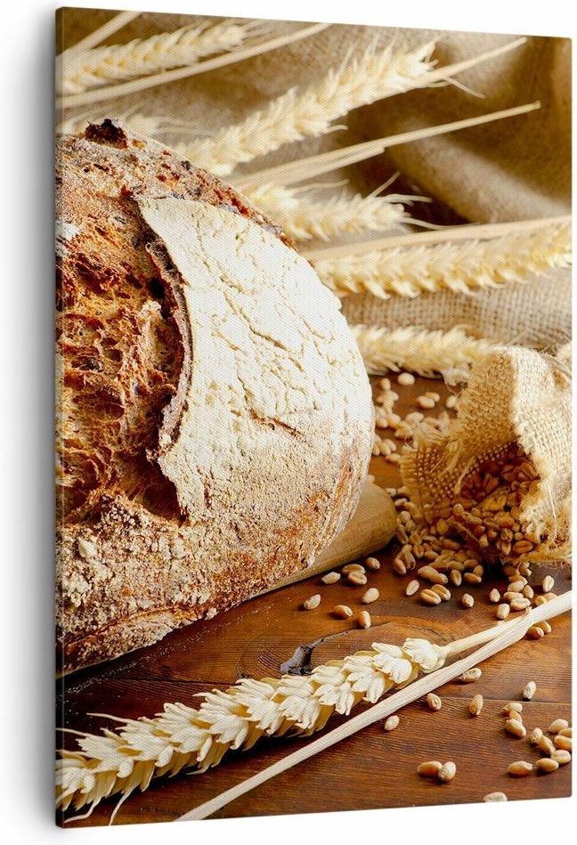 Arttor Obraz na płótnie do Salonu Sypialni 50x70 Chleb Obrazy na ścianę ...