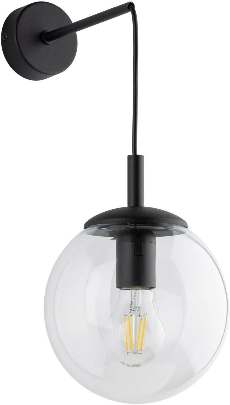 Lampa Tk Lighting Esme Kinkiet Czarny, Przezroczysty (5387) - Opinie i ...