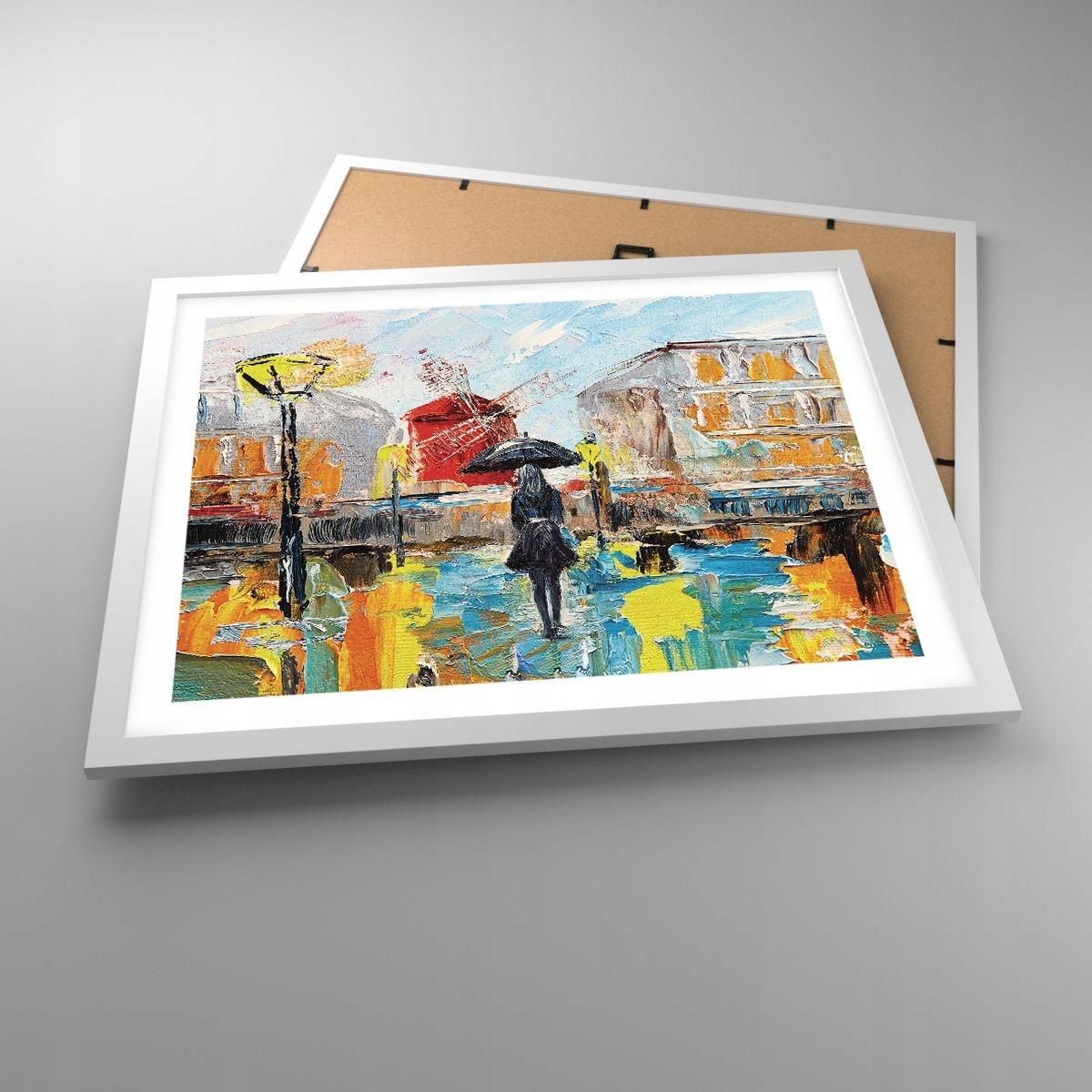 Arttor Obraz Plakat na ścianę w ramie białej 50x40 Kobieta Foto Plakaty ...