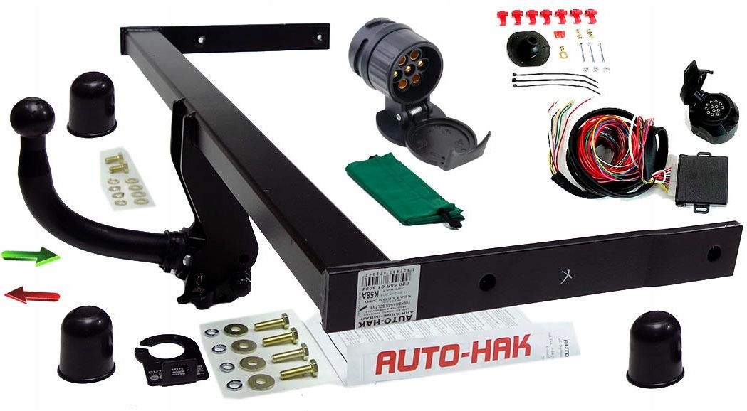 Hak holowniczy Auto-Hak Odpinany Hak Holowniczy Vw Volkswagen Golf7 Vii ...