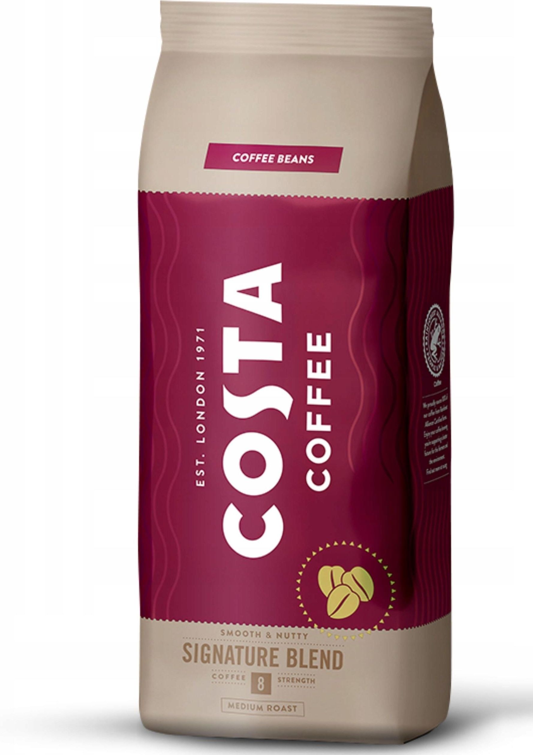 Kawa Costa Coffee Ziarnista Signature Blend Orzechowa + Gratis - Ceny i ...