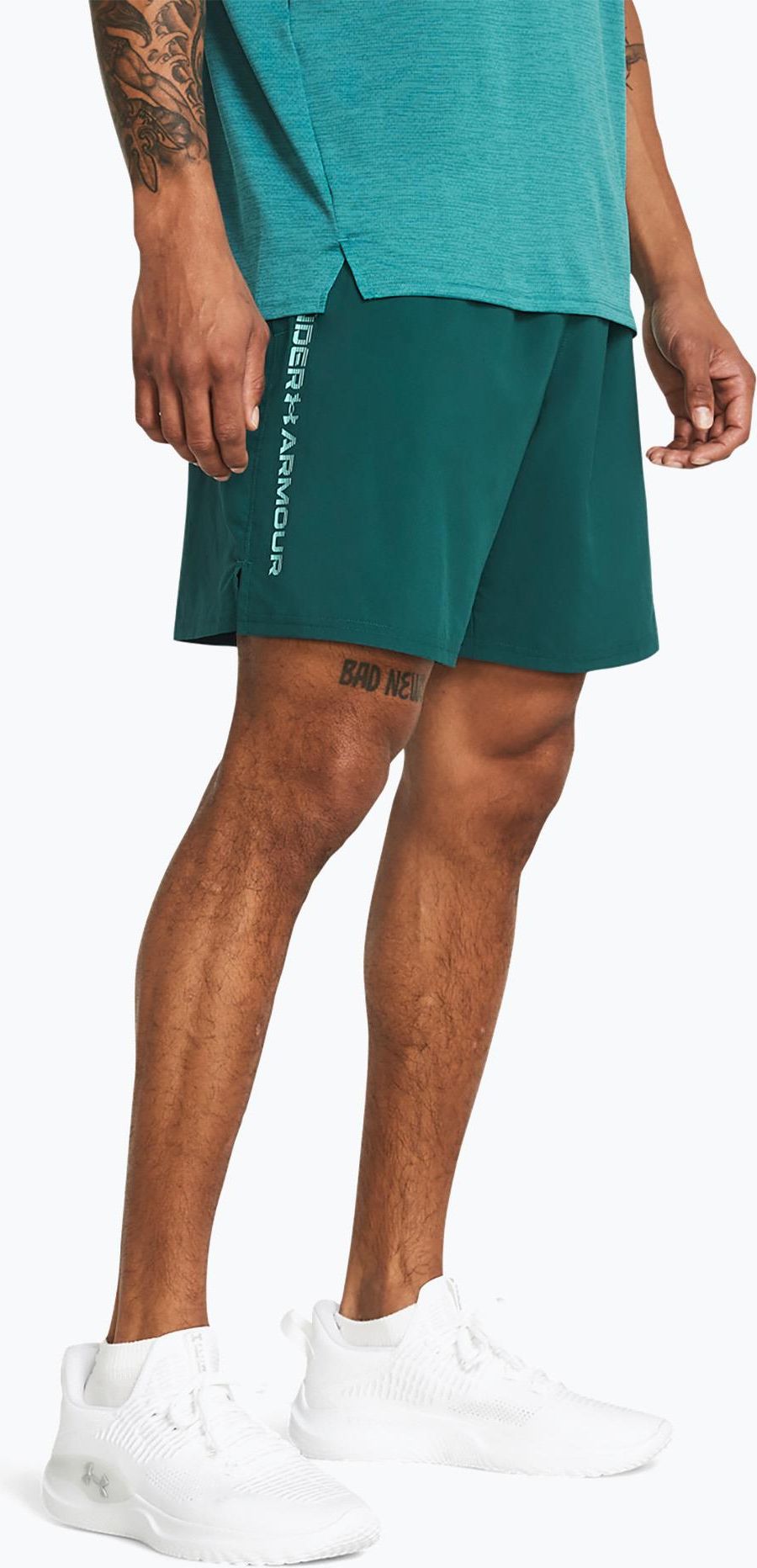 Under Armour Spodenki Treningowe Męskie Woven Wdmk Hydro Teal Radial ...