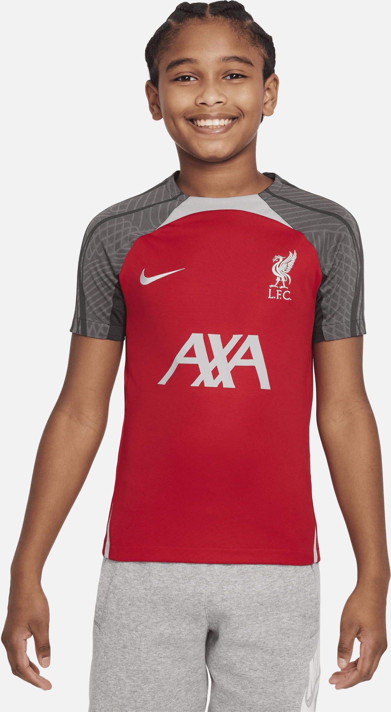 Dzianinowa Koszulka Piłkarska Dla Dużych Dzieci Nike Dri-Fit Liverpool ...
