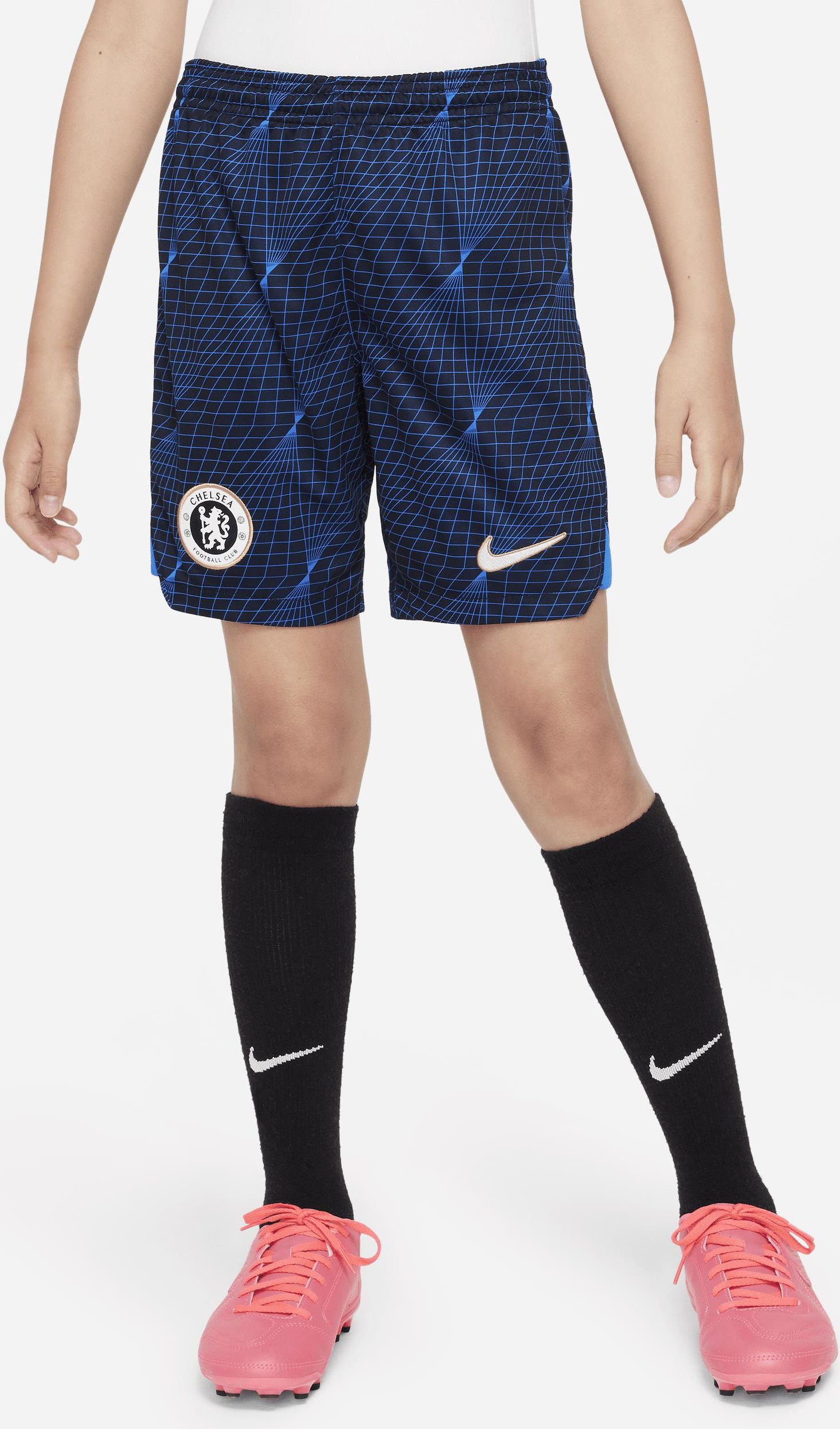 Spodenki Piłkarskie Dla Dużych Dzieci Nike Dri Fit Chelsea F C Stadium