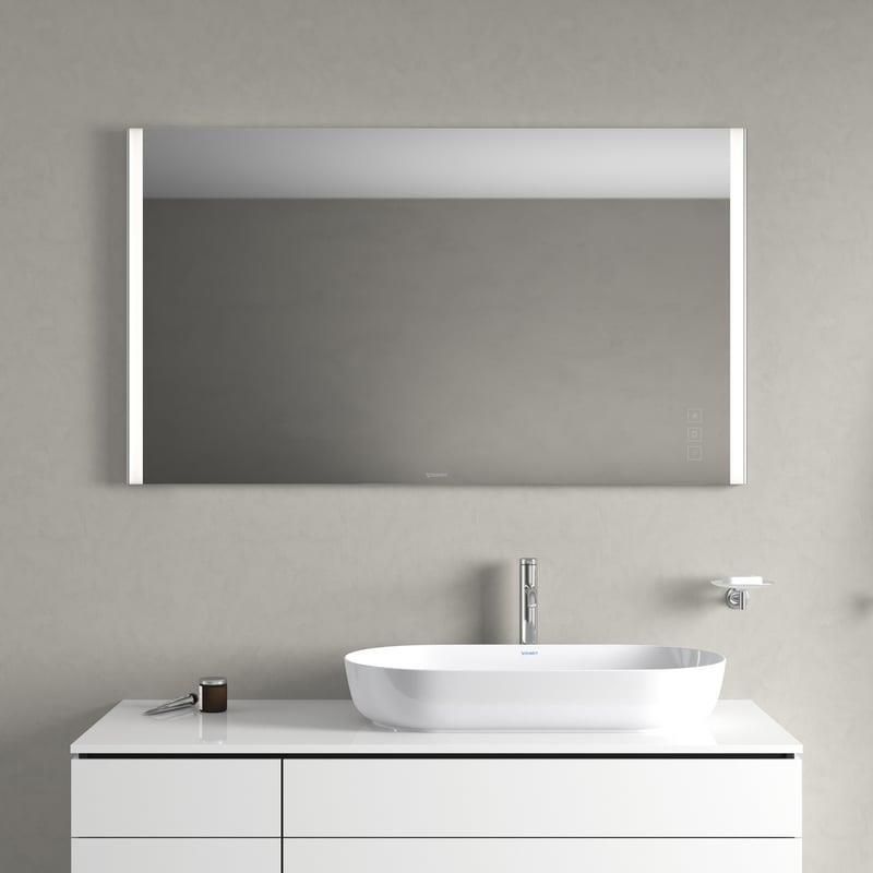 Duravit Xsquare Lustro Ścienne 140X80 Cm Z Oświetleniem Led ...