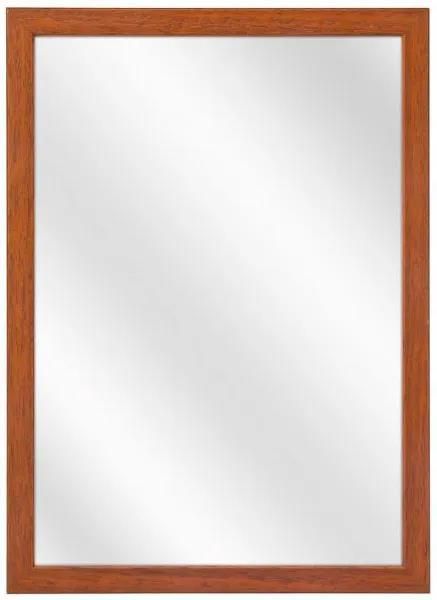 Elior Prostokątne Lustro Ścienne W Drewnianej Ramie Wiśniowe Framio ...