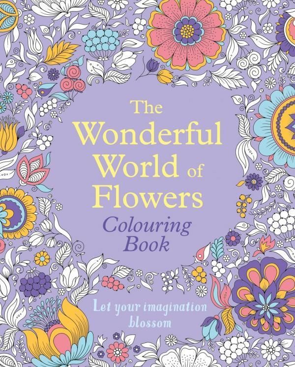 The Wonderful World of Flowers Colouring Book - Literatura obcojęzyczna ...