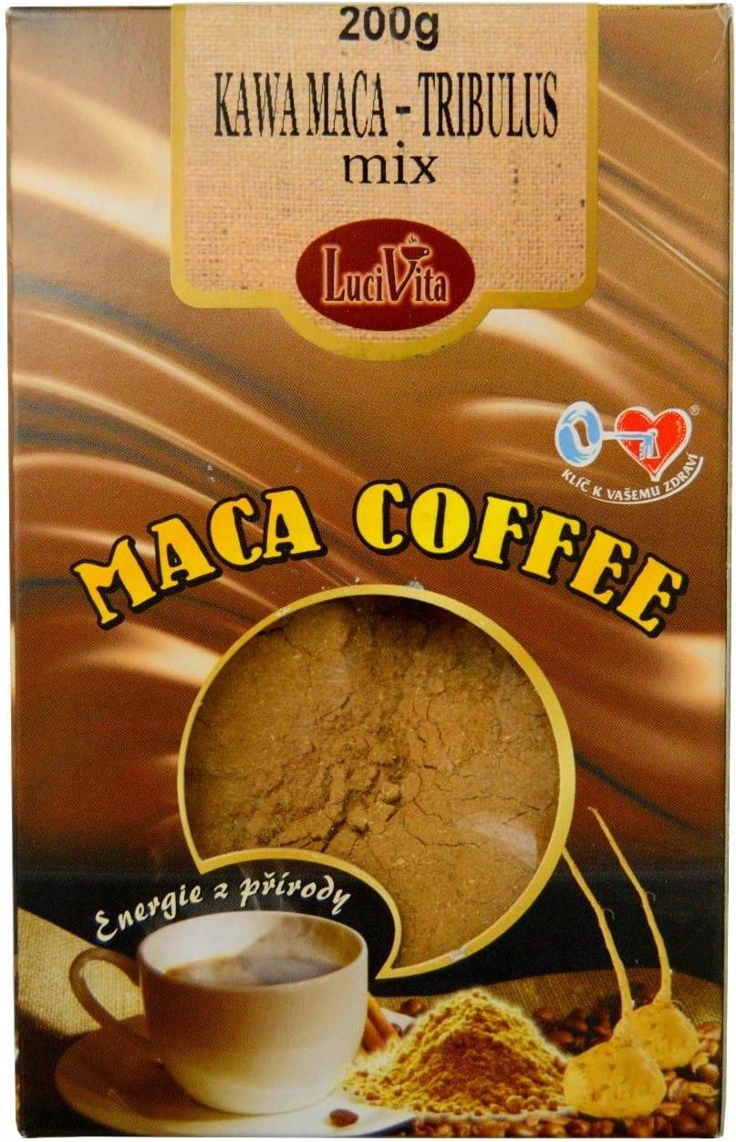 Kawa Lucivita Maca Maka Coffee Peru Tribulus Mielony 200g - Ceny i ...