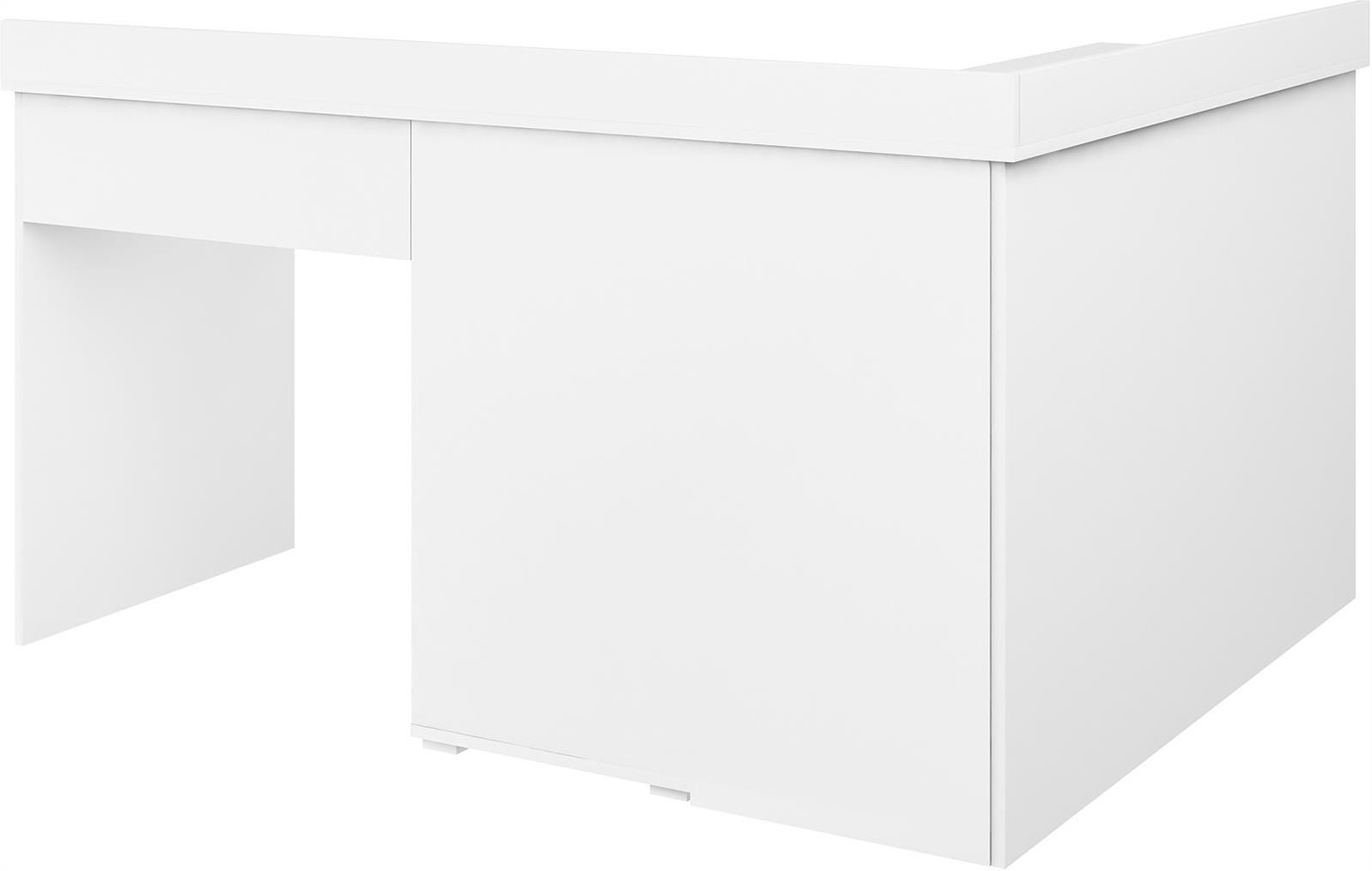 Agatmeblegrzybek Biurko Narożne Michał III Białe Komputerowe Biuro ...