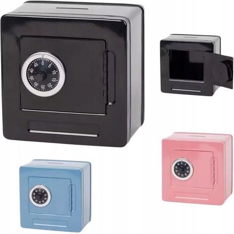 Kasetka Mini Sejf Na Pieniądze Skarbonka Na Szyfr 13,5X 11X13,5 Mix ...