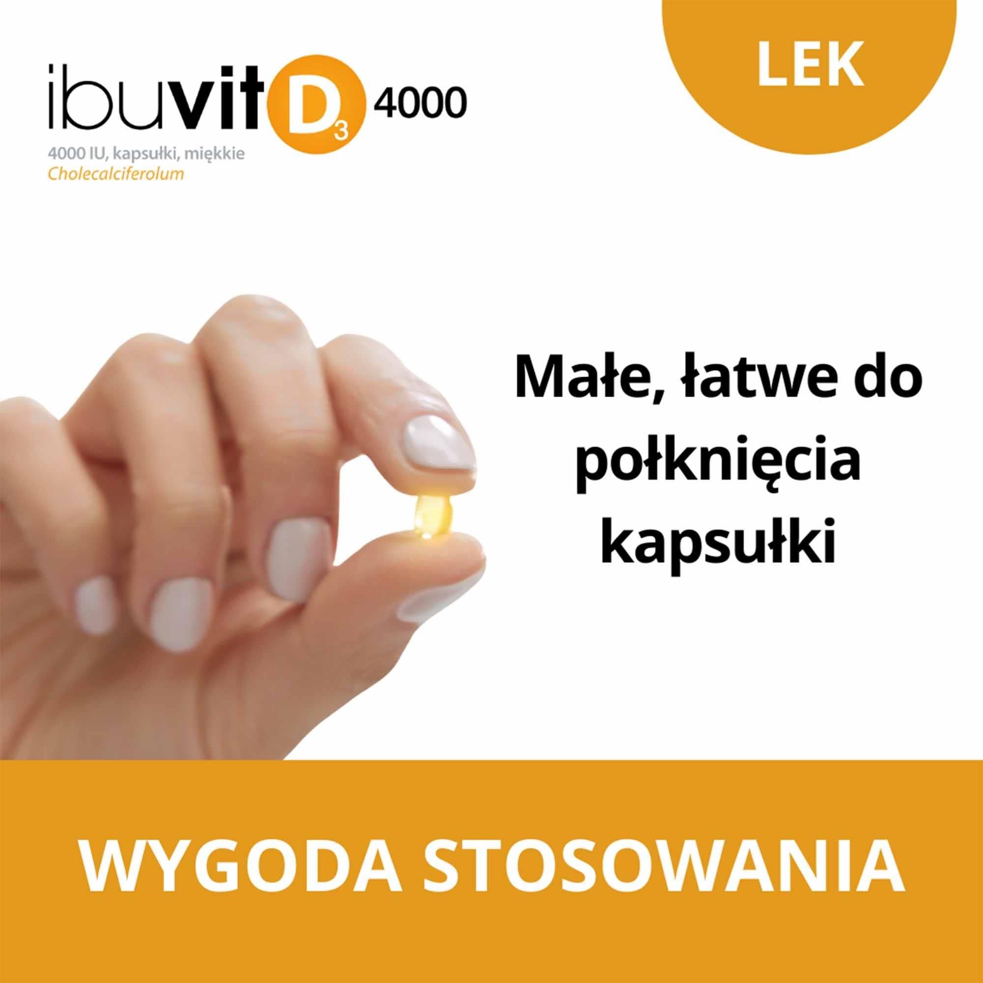 Ibuvit D3 4000 IU 150 kaps. - Opinie i ceny na Ceneo.pl